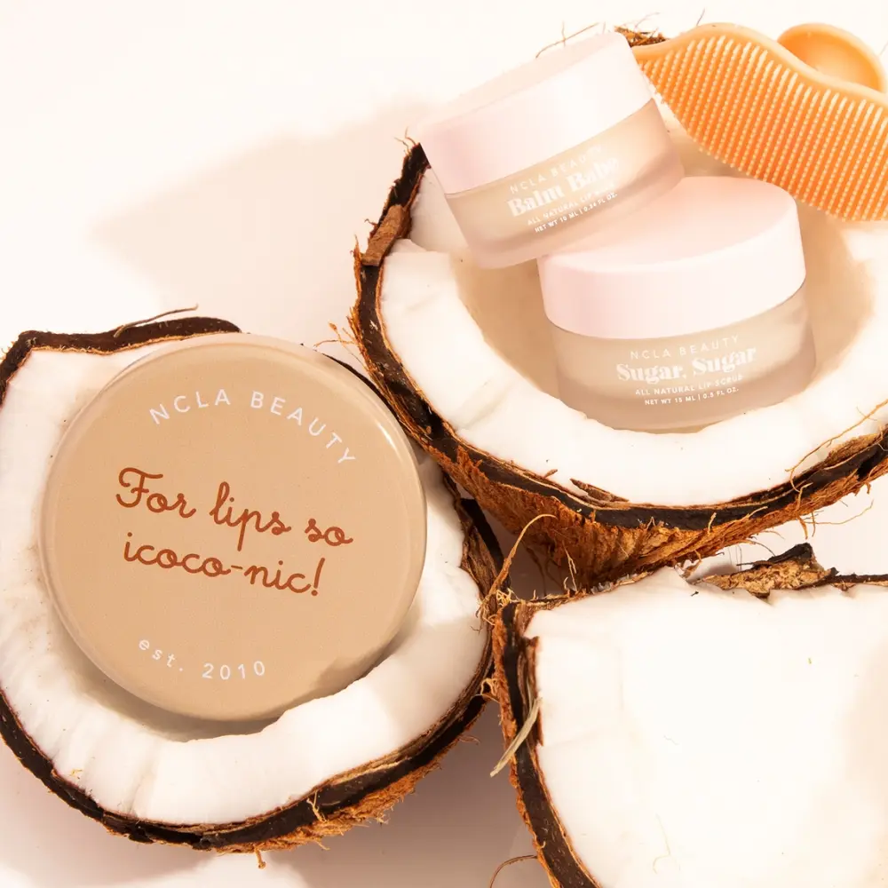 NCLA Beauty Lip Balm & Scrub Set - Vanilla Coconut - Frauegschichte